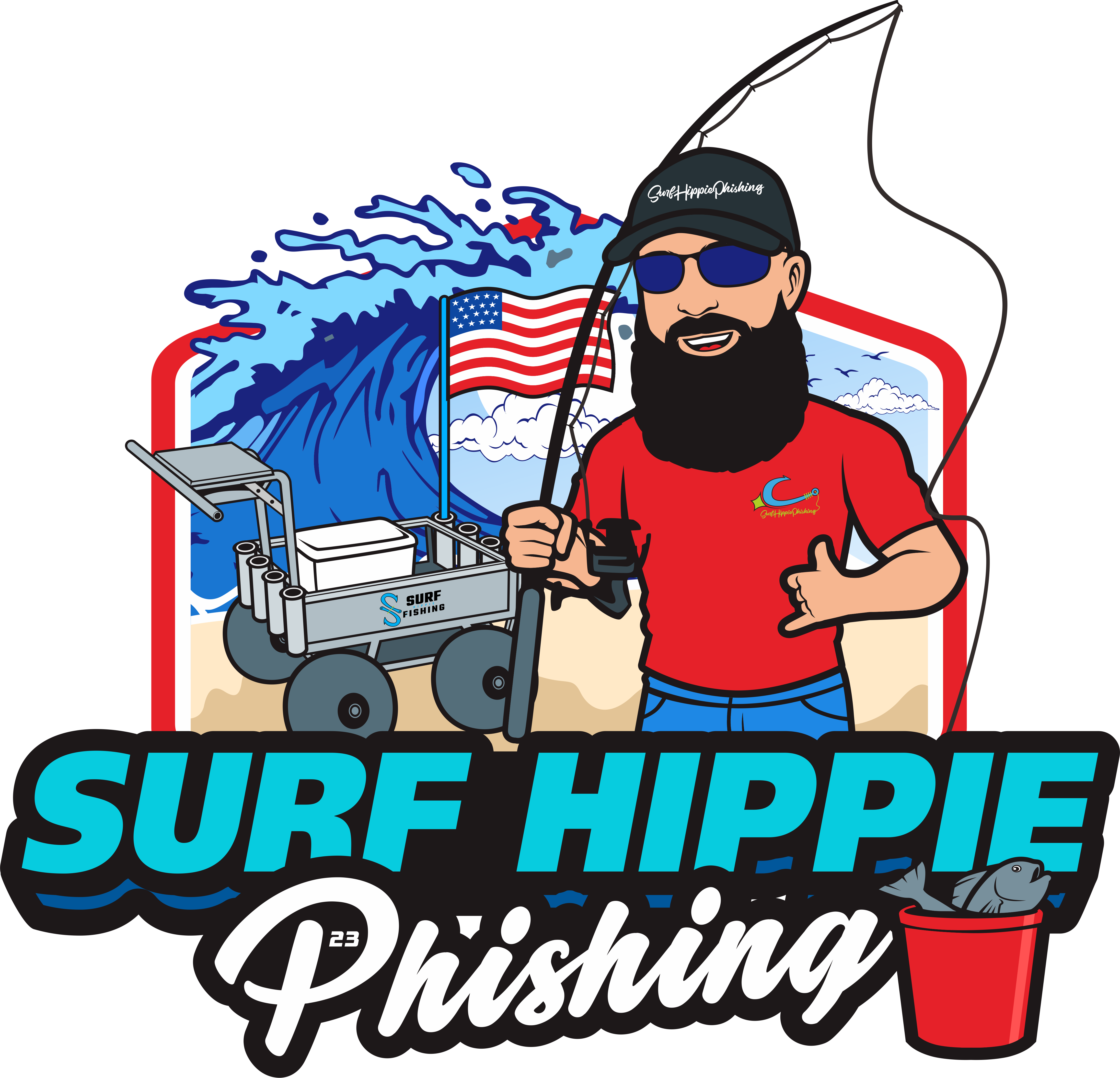 SURF HIPPIE PHISING V2 FLAT – Surf Hippie Phishing LLC